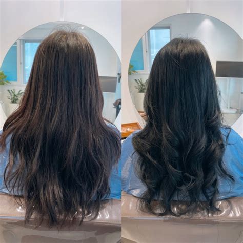 울산 달동 미용실 유너스헤어 톤다운 블랙 염색 깔끔하게 네이버 블로그