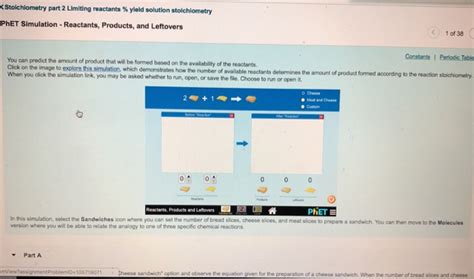 Solved Stoichiometry Part Limiting Reactants Yield Chegg