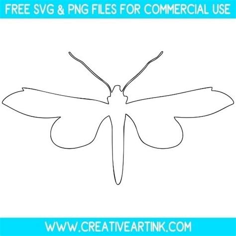 Dragonfly Template Svg Free Svg Creativeartink