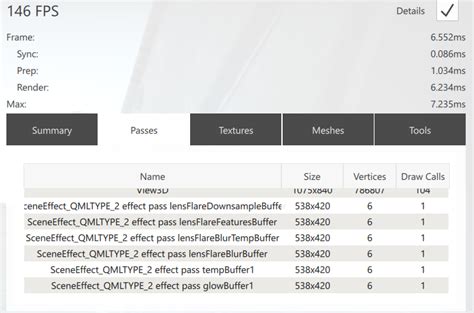 Post Processing Effects In Qt 65