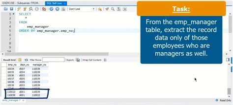 Learning How To Use The SQL SELF JOIN Data Science