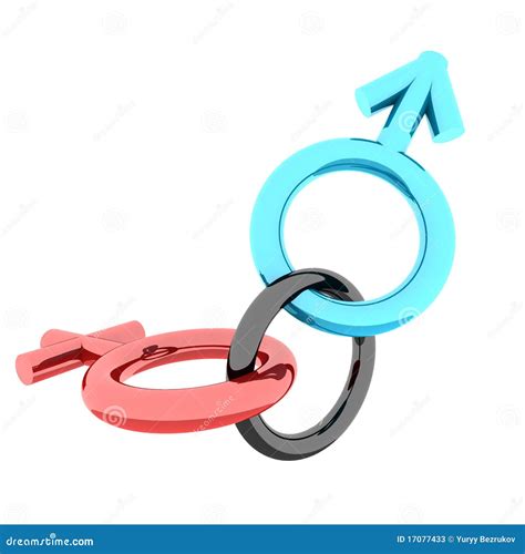 Signs Of Female And Male Origin Stock Illustration Illustration Of