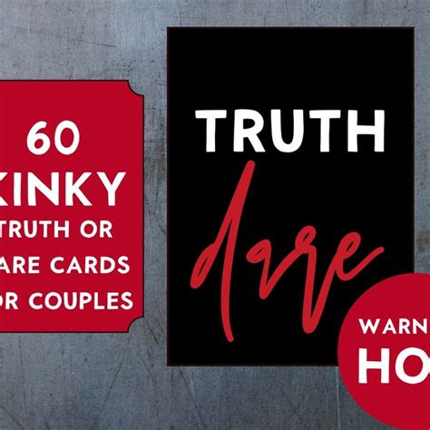 Truth Or Dare Sex Games Etsy