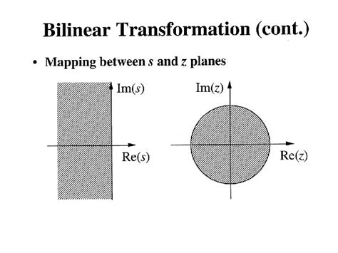 Bilinear Transformation When The Impulse Invariance Method Is