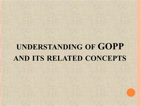Goal Oriented Project Planning For Effective Problem Solving By Vinay