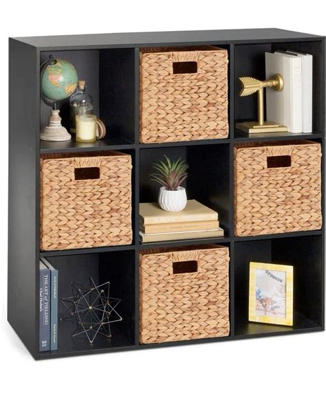 Best Choice Products 9 Cube Storage Organizer 11in Shelf Opening