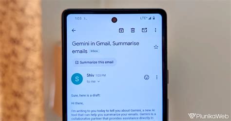 Gmail App Finally Getting Gemini Powered Summarize Feature Piunikaweb