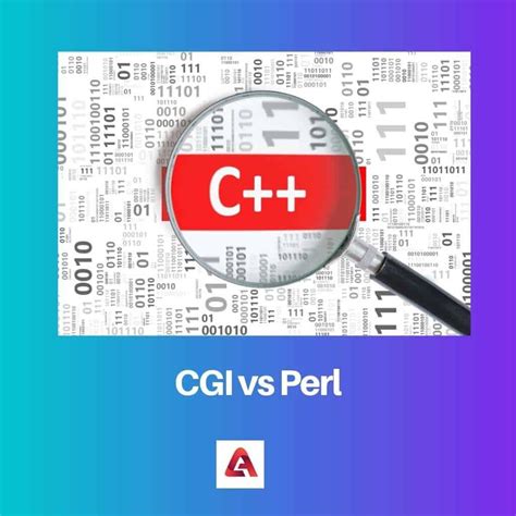 Cgi Vs Perl Difference And Comparison