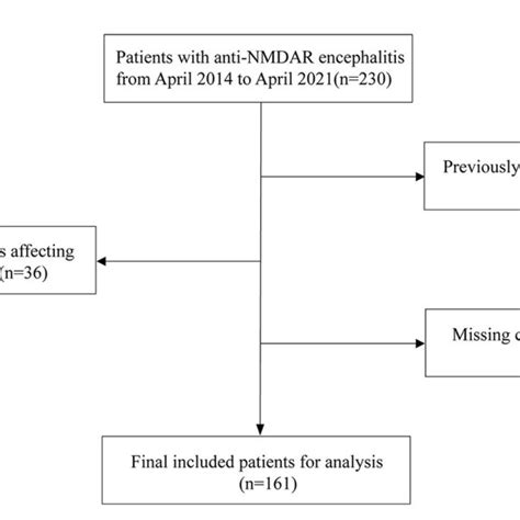 Figure Patients Selection Process Anti Nmdar Encephalitis Download Scientific Diagram
