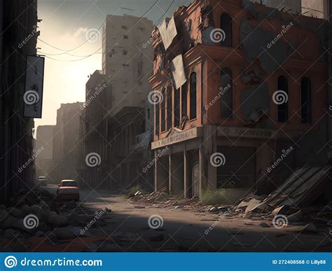 Decaying Cityscape Stock Illustrations 63 Decaying Cityscape Stock