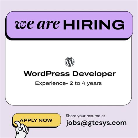 Nisha Solanki On Linkedin Gtcsys Gtcsys Hiring Jobs Share Developer Wordpressdevelopers…
