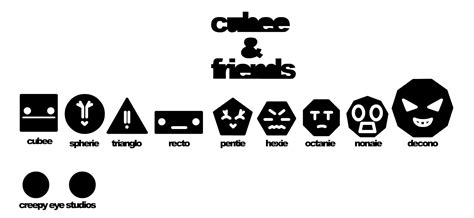 Cubee And Friends Characters By Stickmandude2009 On Newgrounds