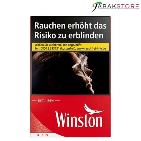 Winston Zigaretten Online Kaufen Alle Sorten Im Tabakstore