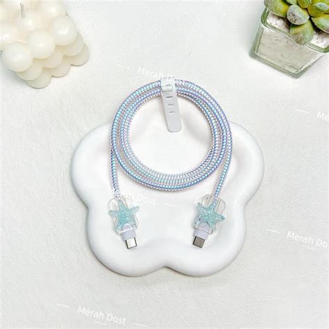 Jual 1 Set 4 Item Pelindung Kabel Charger Android Micro USB Type C Dan Type C Type C Pelindung