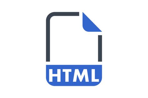 Html File Format Icon Graphic By Icon Factory · Creative Fabrica
