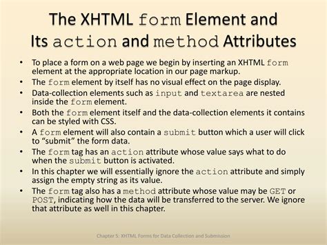 Ppt Xhtml Forms For Data Collection And Submission Powerpoint