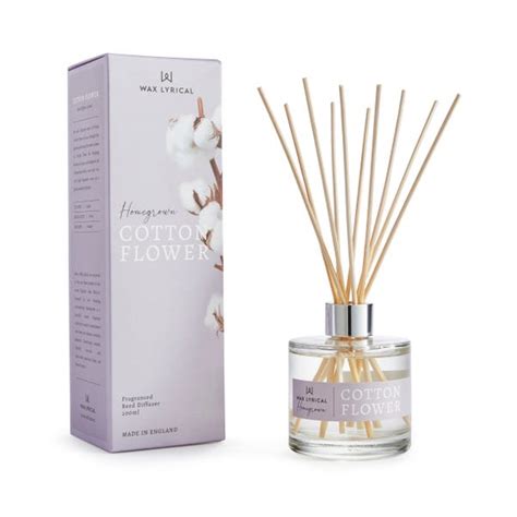 Home Grown Cotton Flower Diffuser Dunelm