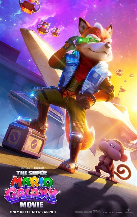 How Fox Mccloud Appears In Super Mario Galaxy Movie Nerdist