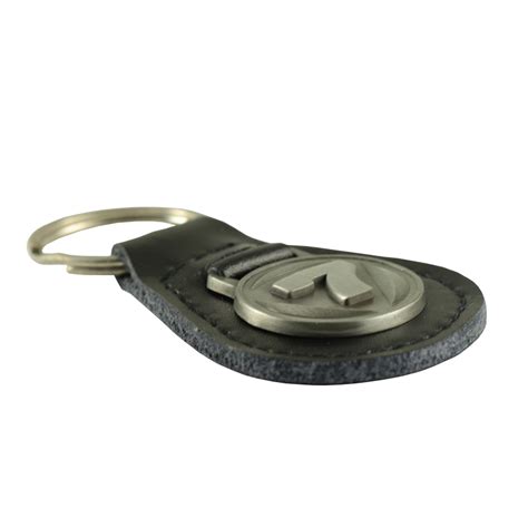 Metal Keychain With Leather Qcs Asia Promotional Product Factory