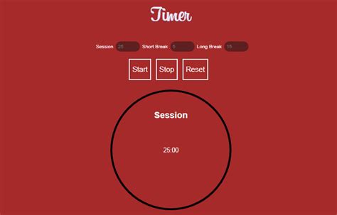 Pomodoro Timer App Freelancer