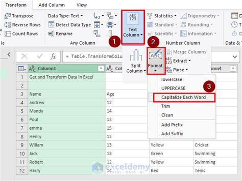 How To Get And Transform Data In Excel Examples