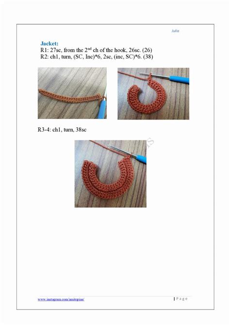 Julia Crochet Pattern