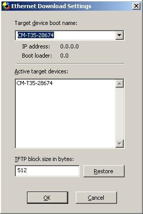 CM T WinCE OSDesign Configuration Compulab Mediawiki