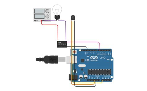 Circuit Design Working With Relay Module Gerondio Tinkercad