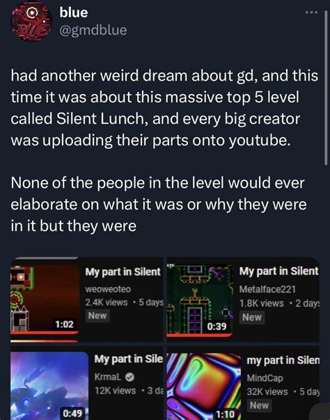 Verify Silent Lunch Rgeometrydash