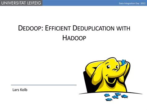 Ppt Dedoop Efficient Deduplication With Hadoo P Powerpoint