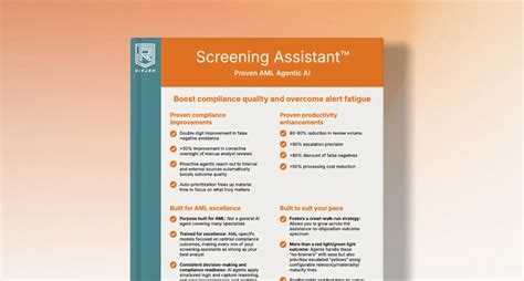 Screening Assistant Ripjar
