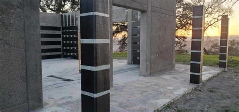 Installed Frp Columns