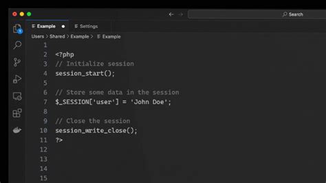 Basic Example Of Php Function Schemagetsession