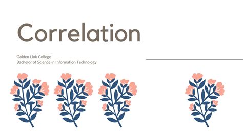 Lesson Correlation Quantitative Methods Of Research Subject Correlation Golden Link