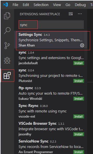 Vscode 同步扩展插件 低调码农哥 博客园