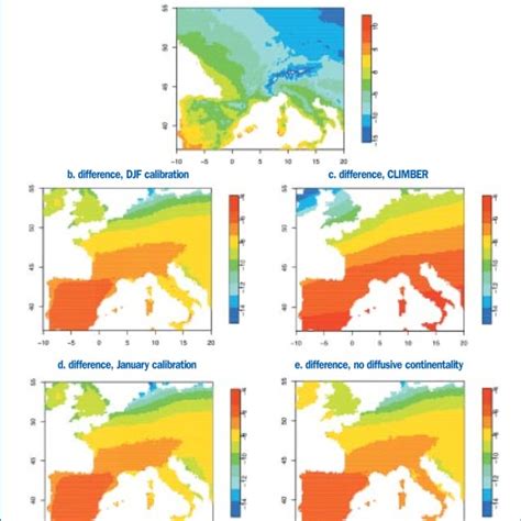 Difference Between Actual Surface Air Temperature Climatology And A Download Scientific Diagram