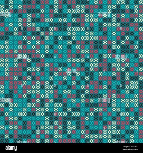 Abstract Geometrical Generative Computational Art Illustration Stock