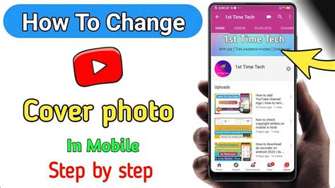 How to Change YouTube Channel Art/Cover photo on Android | How to ...