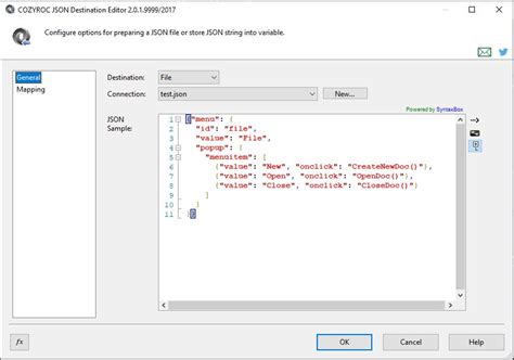 Json Destination Cozyroc