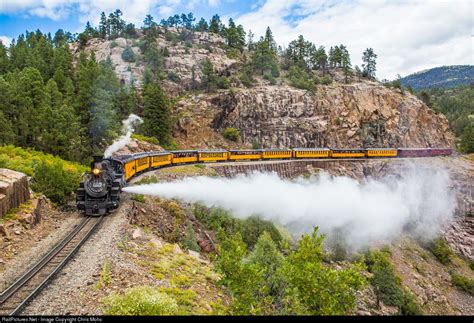 D Sng 486 Durango Silverton Narrow Gauge Railroad Steam 2 8 2 At