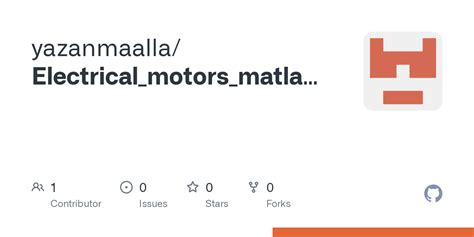 Github Yazanmaalla Electrical Motors Matlab Simulink
