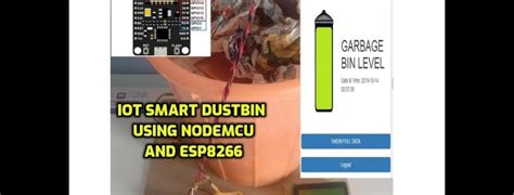 Iot Smart Dustbin Using Nodemcu And Esp8266 Svskits Svsembedded Contact 9491535690