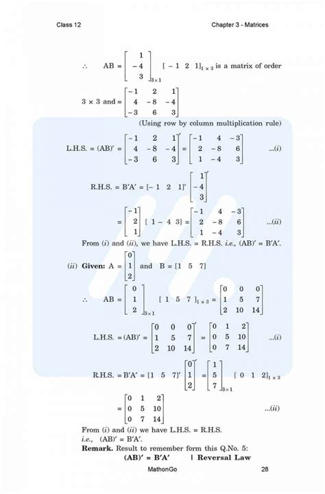 Ncert Solutions For Class 12 Maths Chapter 3 Exercise 3 3 Mathongo