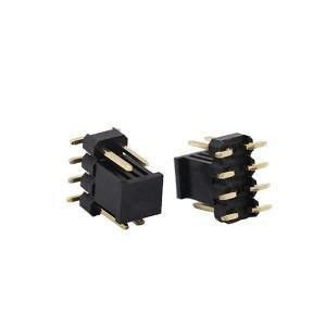 2 54mm Pitch Male PCB Pin Header Connectors Double Row SMD With Cap