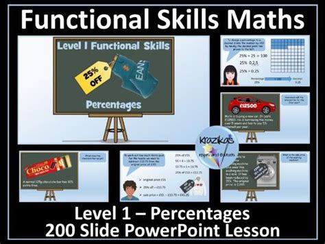 Level 1 Maths Functional Skills Using Numbers And The Number System