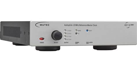 Mutec Ref10 Nano 10 Mhz Reference Master Clock Ref10nano Silver