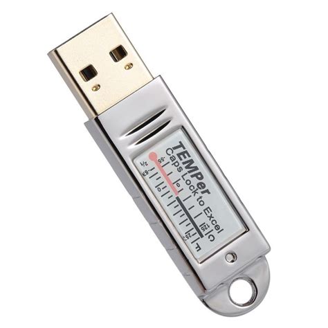 PCsensor USB Thermometer Hygrometer Temperature Sensor Data Logger Recorder For PC Laptop Silver