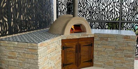 Cladding For Outdoor Pizza Oven