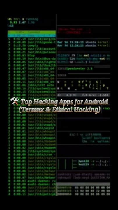 Top Hacking Apps For Android Termux And Ethical Hacking Hack Hacker Python App Termux Youtube