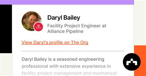 Daryl Bailey Facility Project Engineer At Alliance Pipeline The Org